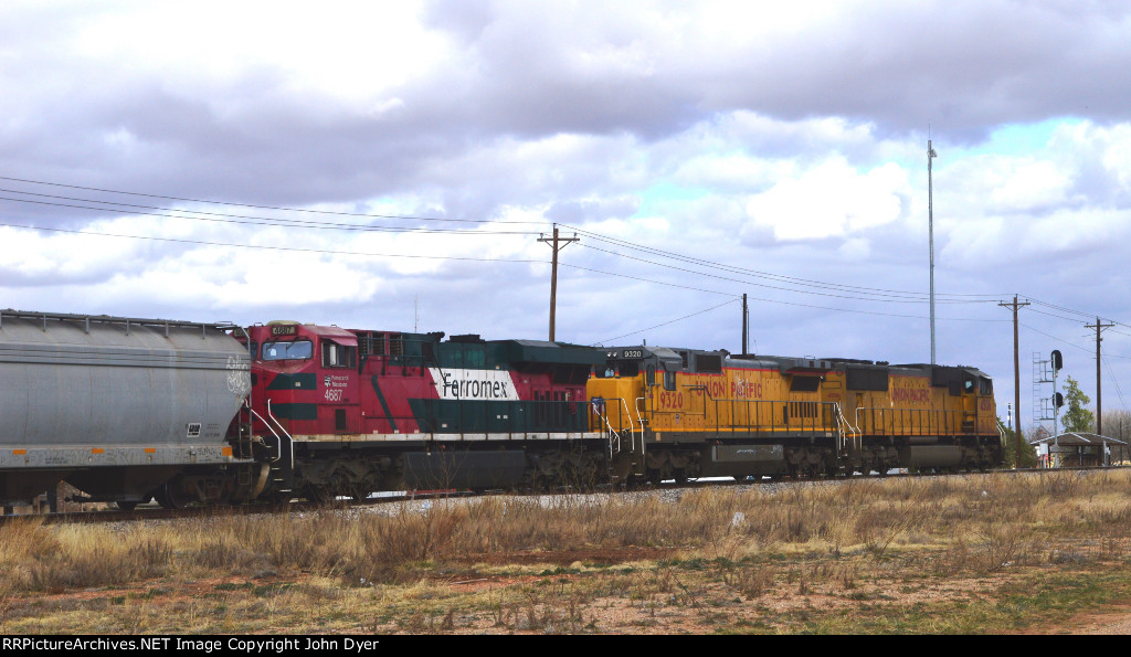 FXE 4687 up 9320 up4506